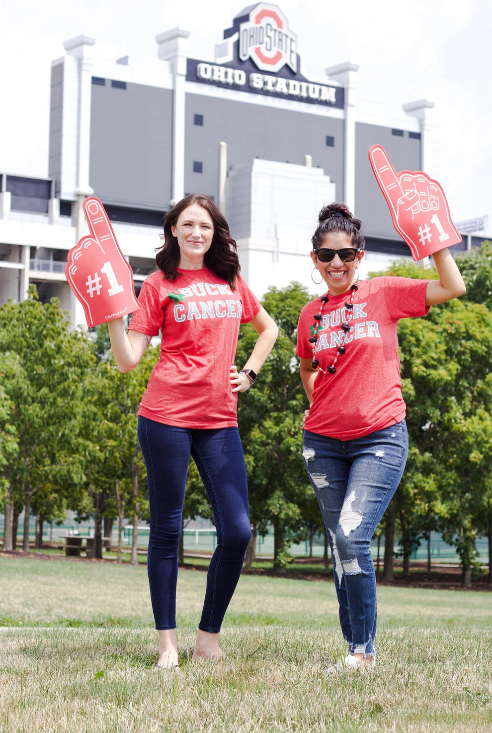 Buck Cancer Tee – Ohio Hates Cancer